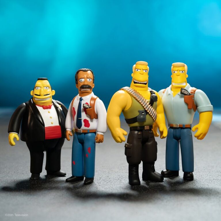 The Simpsons McBain ReAction Figures! - Fanboy Factor — Comics & Pop ...