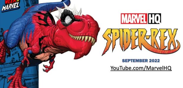 A NEW PREHISTORIC SPIDER-REX DEBUTS IN EDGE OF SPIDER-VERSE #1