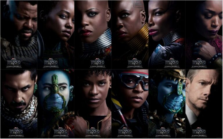 NEW CHARACTER POSTERS, FEATURETTE FOR MARVEL STUDIOS’ “BLACK PANTHER: WAKANDA FOREVER” KICK OFF ...