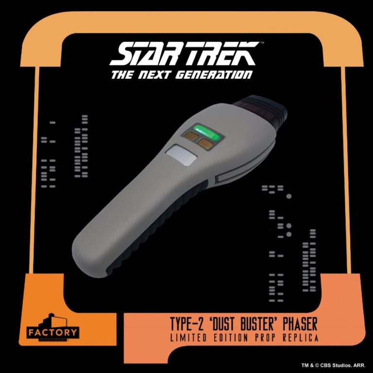 Factory Entertainment Announces New Star Trek Prop Replica - Fanboy ...