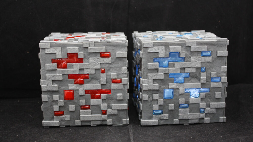 Toy Review: Minecraft Illuminating Redstone and Diamond Ore (The Noble ...
