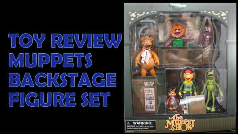 Toy Review: The Muppets Backstage Deluxe Action Figure Box Set (Diamond ...