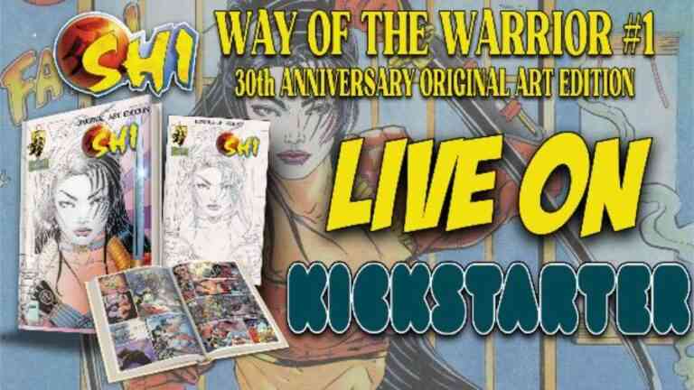 SHI #1 30th ANNIVERSARY ORIGINAL ART EDITION KICKSTARTER IS NOW LIVE ...