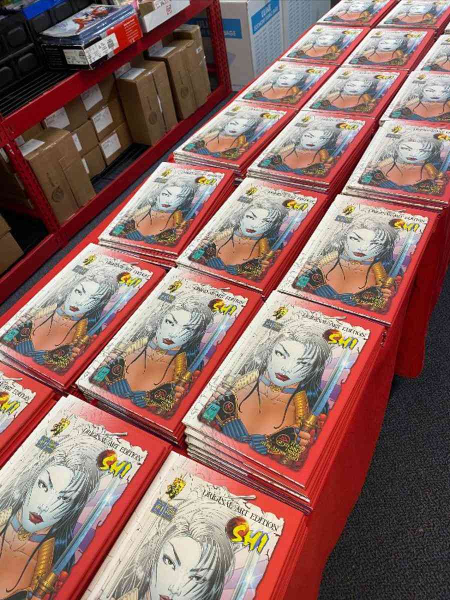 SHI #1 30TH ANNIVERSARY ORIGINAL ART EDITION FULFILLMENT IN FULL FORCE ...