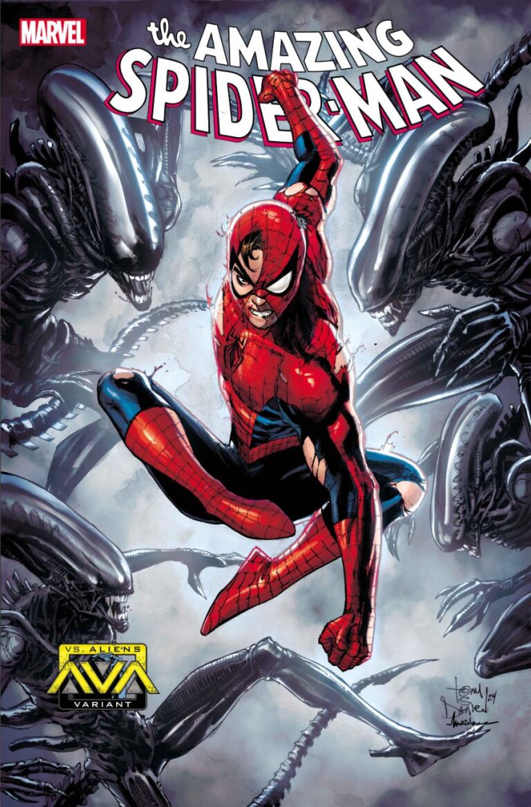 XENOMORPHS TARGET MARVEL HEROES IN NEW MARVEL VS. ALIEN VARIANT COVERS ...