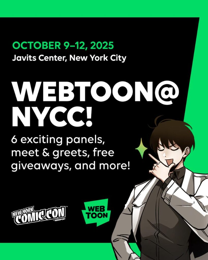 WEBTOON Entertainment Returns to New York Comic Con with its Biggest ...