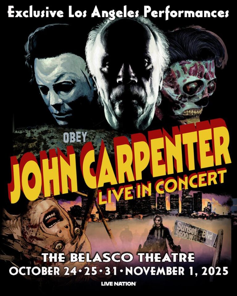 Horror Master and Iconic Composer JOHN CARPENTER, in Partnership With ...