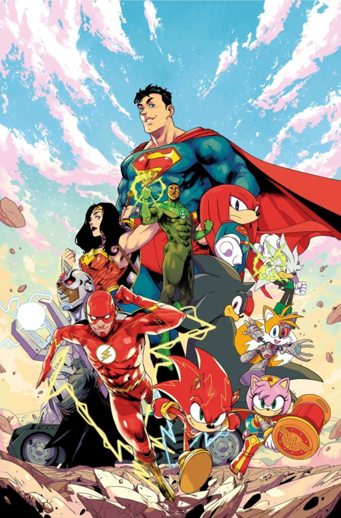 THE FAN-FAVORITE CROSSOVER RETURNS IN DC X SONIC THE HEDGEHOG: METAL ...
